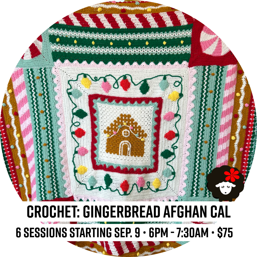 Gingerbread Afghan CAL (Crochet-a-long)