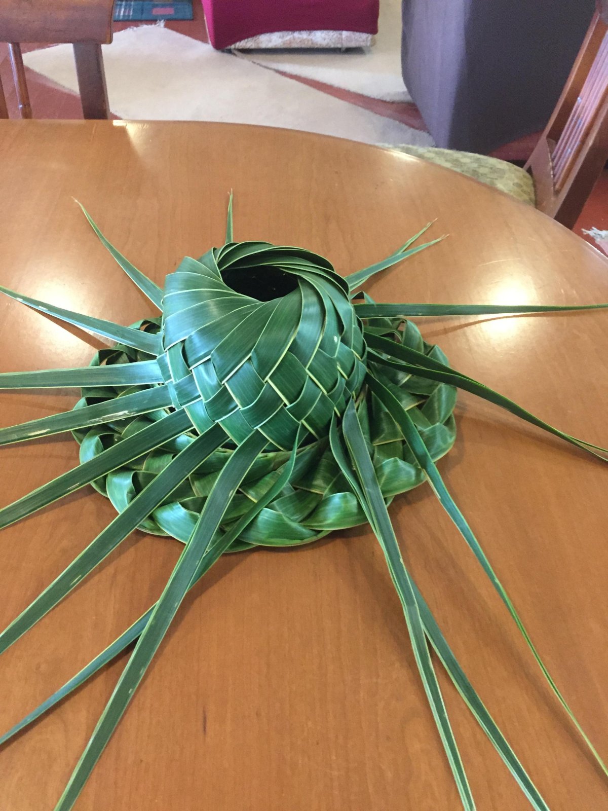 Open Crown Coconut Hat Weaving Make Take