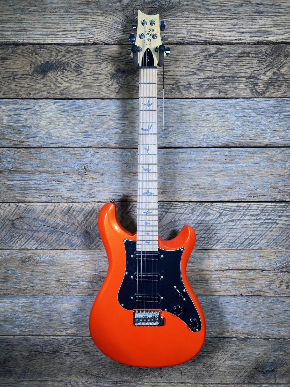 PRS SE NF3 MMO (Metallic Orange/ Maple) - 825362183143