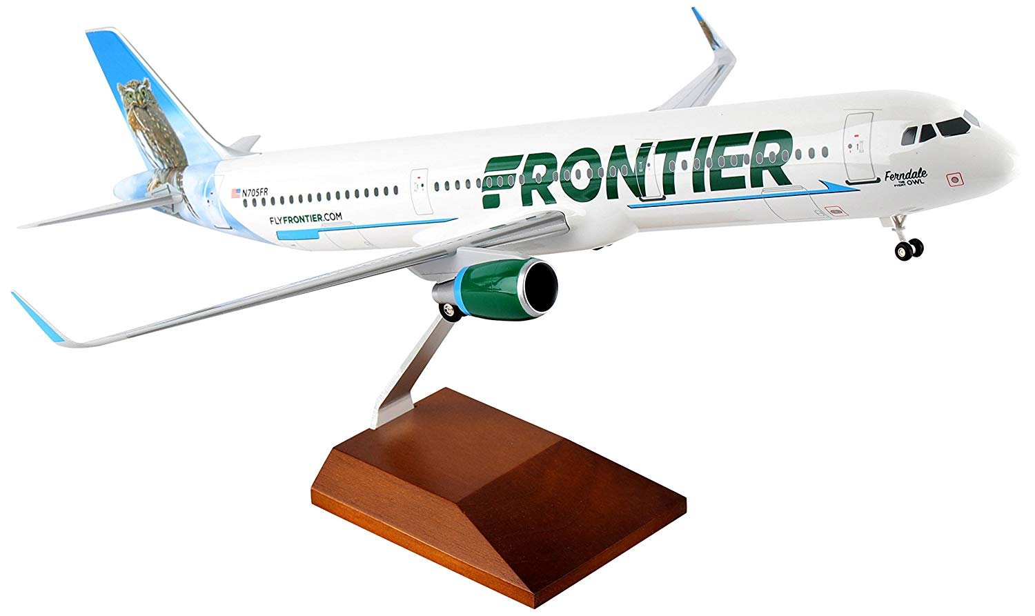Daron Worldwide SkyMarks Collectable Airplane Frontier A321 Frendale ...