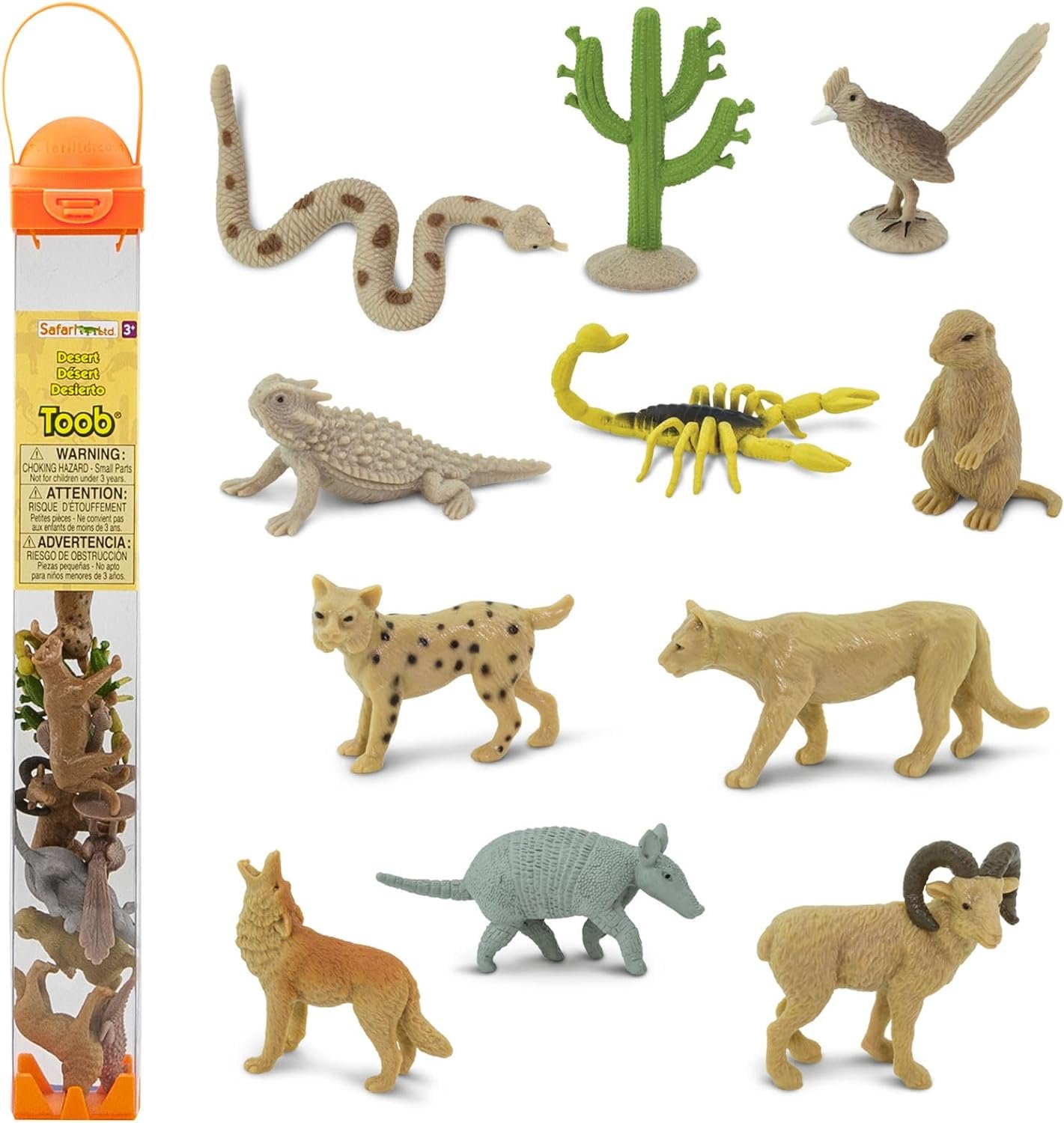 Safari Ltd. Desert Toob of Animals 095866682507