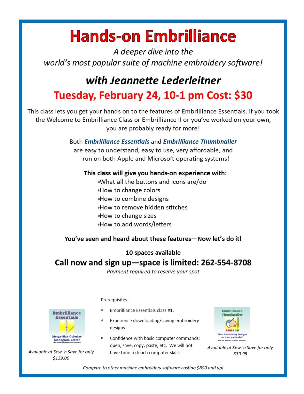 Hands on Embrilliance - SNS