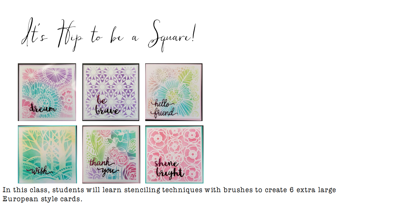 Ken Oliver-Hip to be Square Cards
