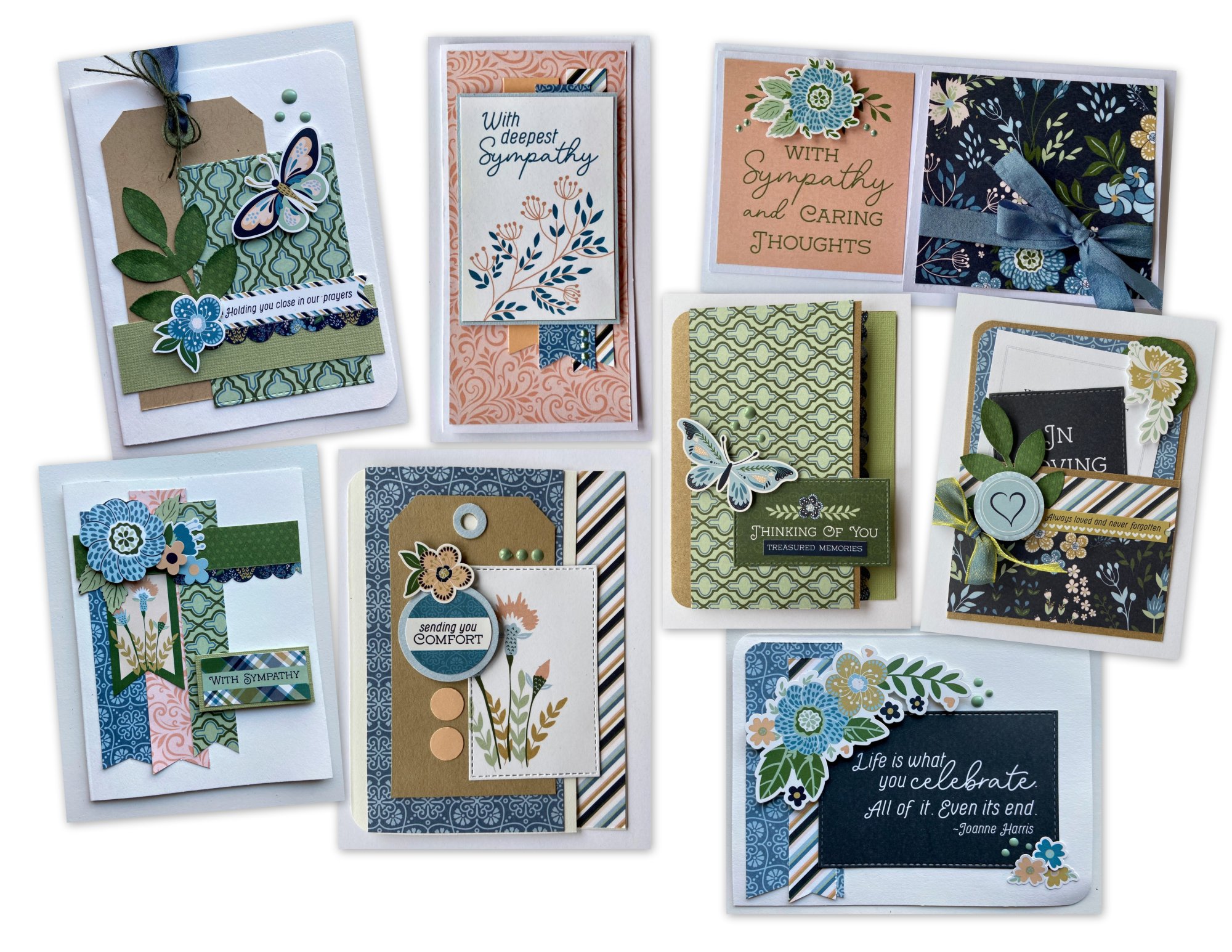 In Loving Memory Sympathy Card Kit by Janet Petersma In Loving Memory Sympathy Card Kit by Janet Petersma