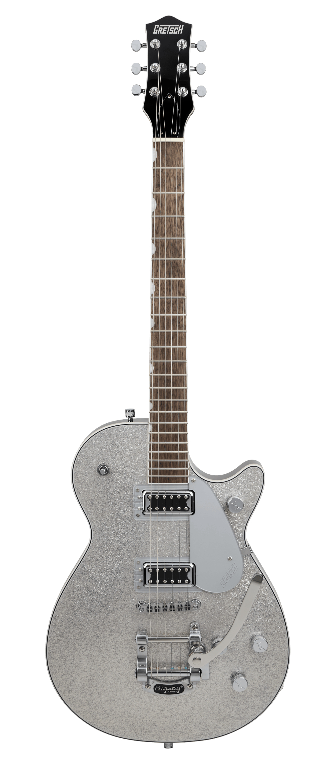 Gretsch G5230T Electromatic Sparkle Jet FT Silver Sparkle Electric ...