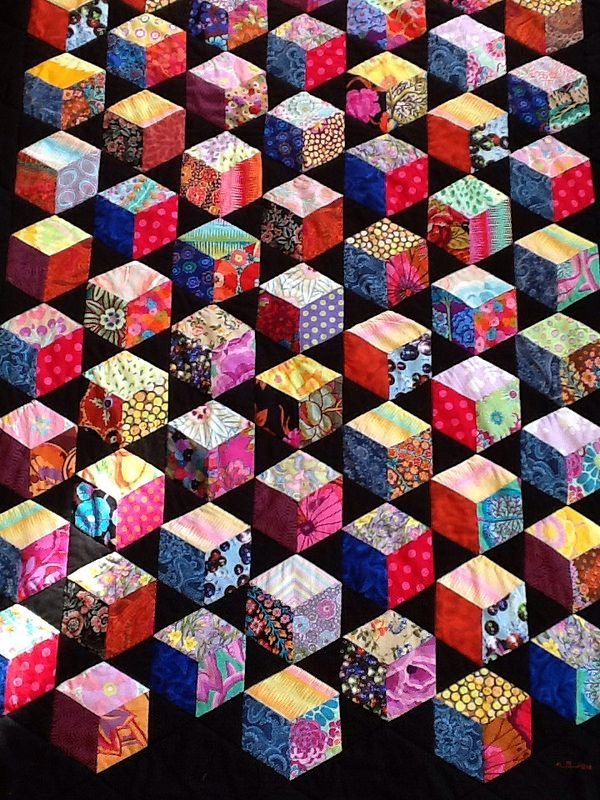 3D Floating Blocks