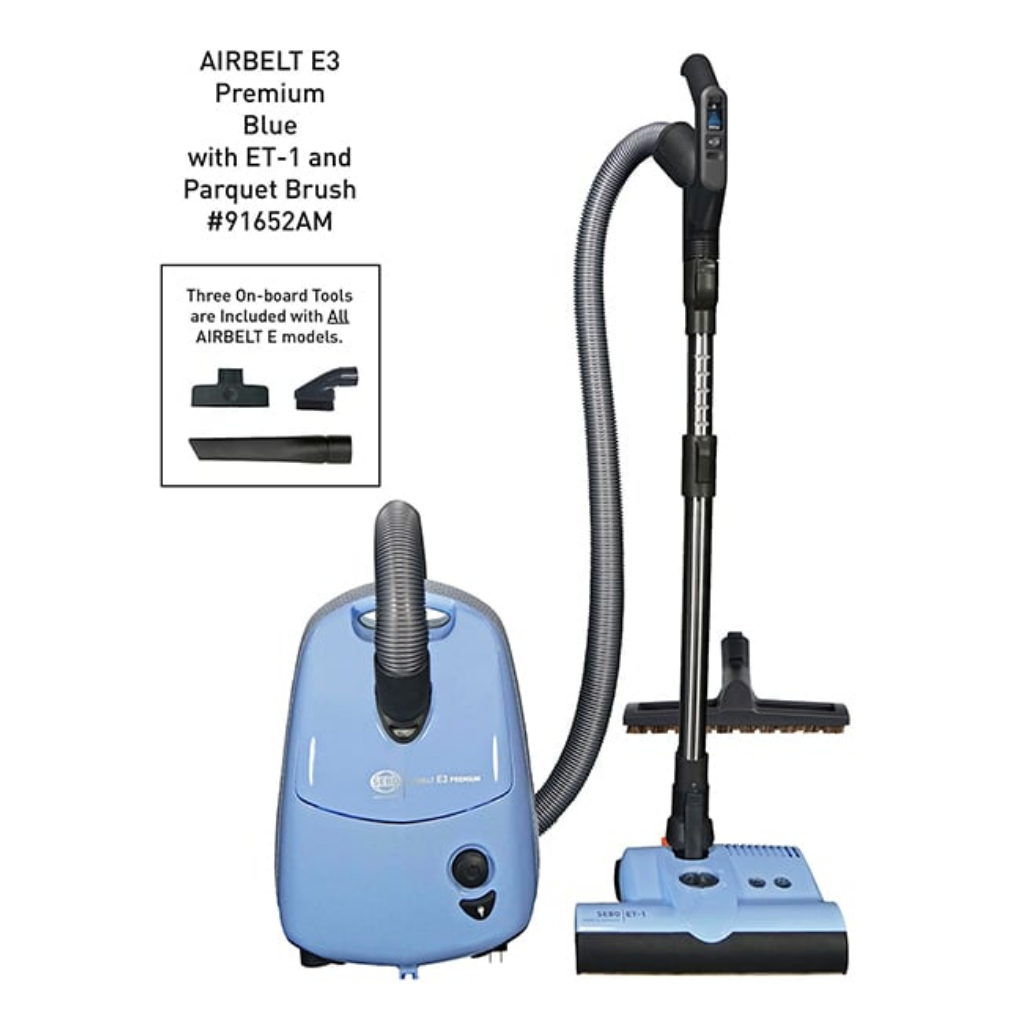 Sebo E3 With Dual-Control Pastel Blue #91652AM - 91652