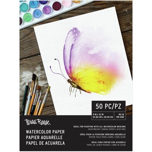 WATERCOLOR PAPER 50 SHEET 760899338560