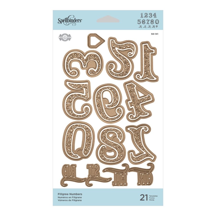 FILIGREE NUMBERS 813233022004