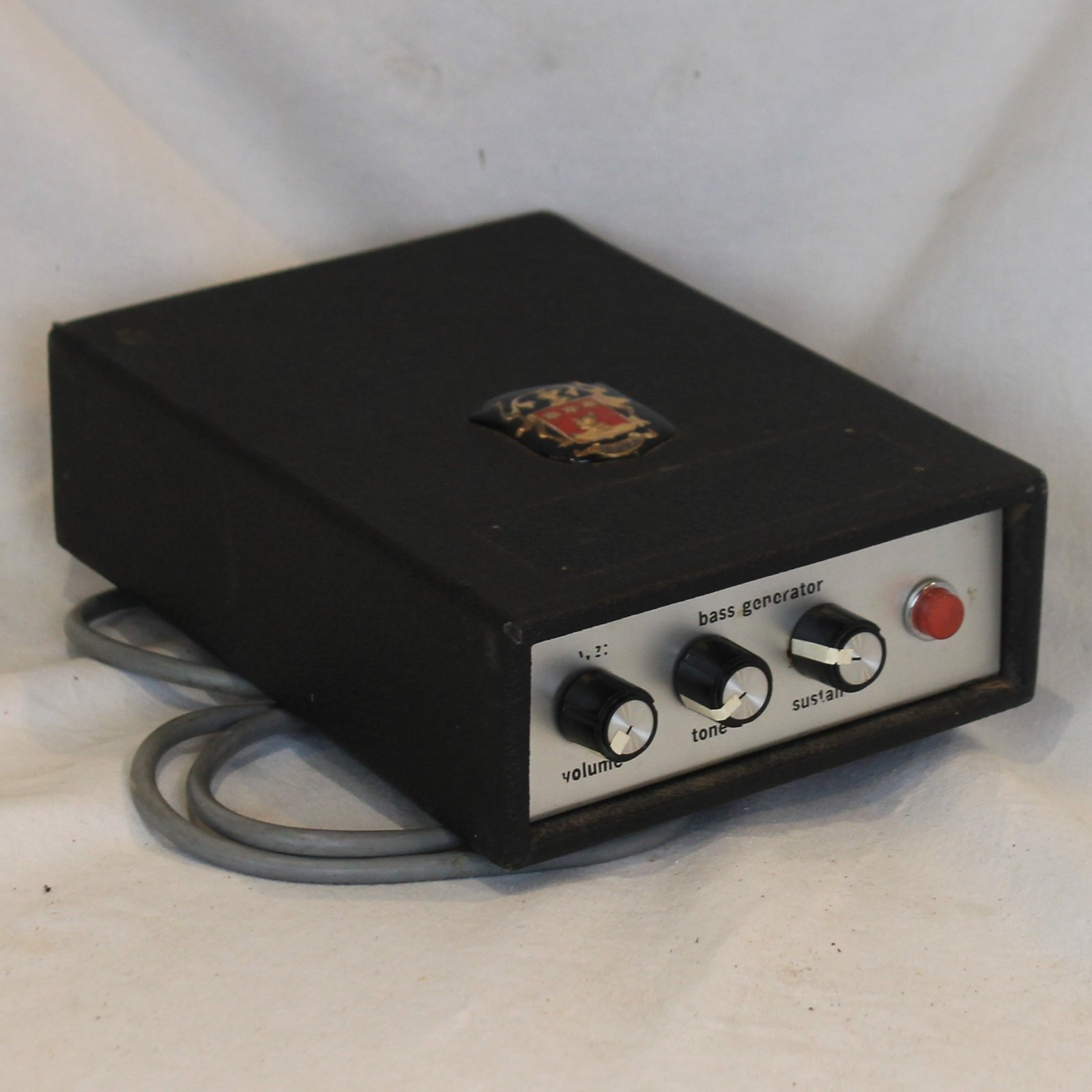 Vintage Baldoni Accordion Tone/ Bass Generator With Case & Cables