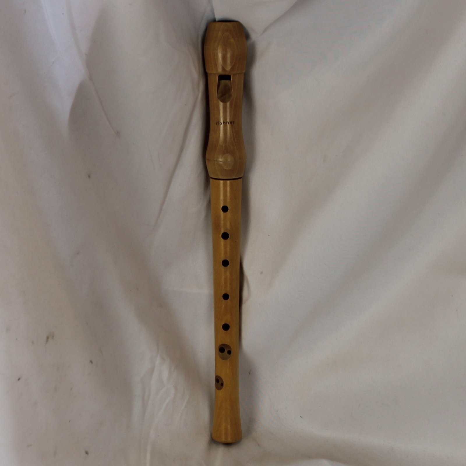 Vintage Hohner Branded 9560 Soprano Maple Wood Recorder