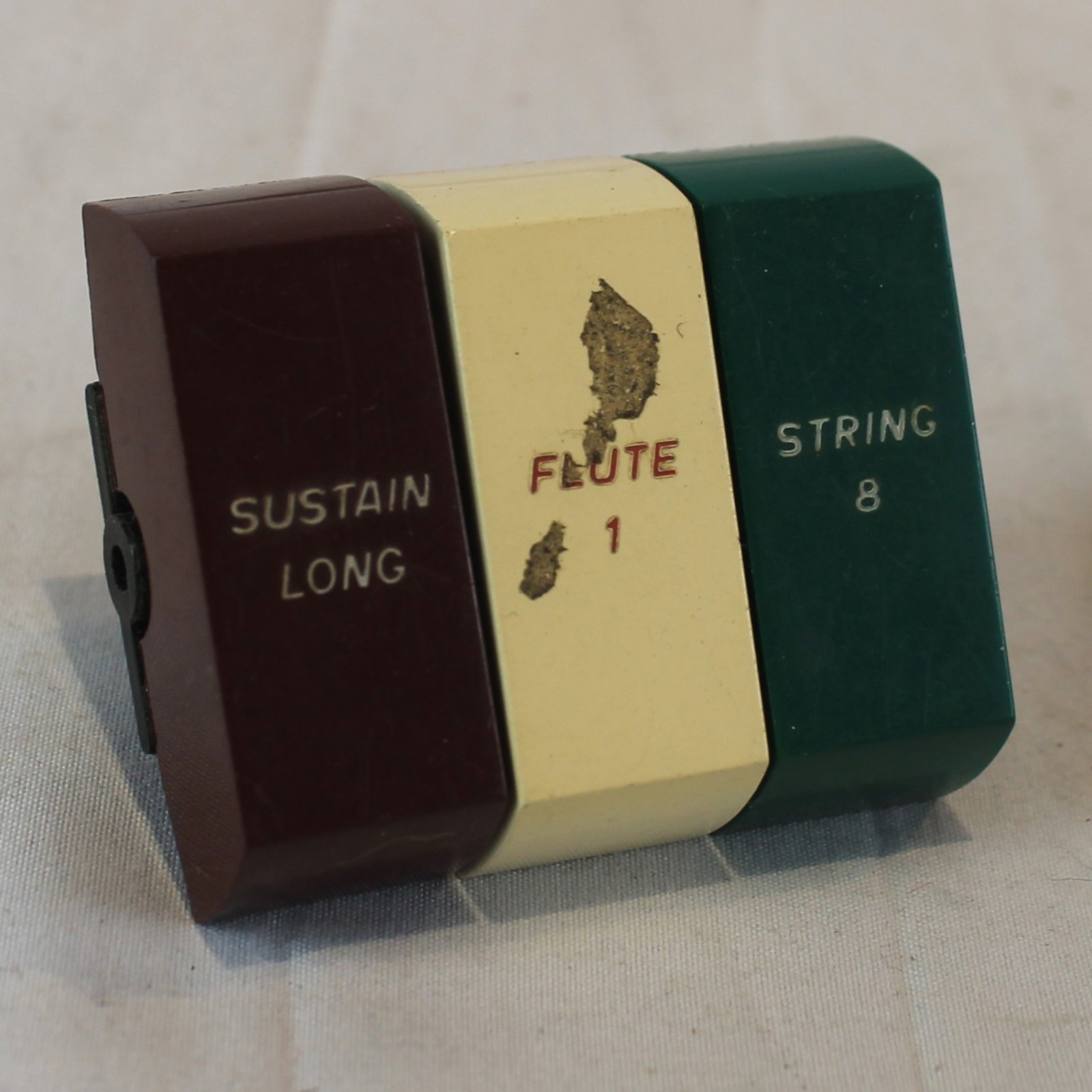 Italian Accordion Part - Set of 3 Various Color Labeled Treble Register ...