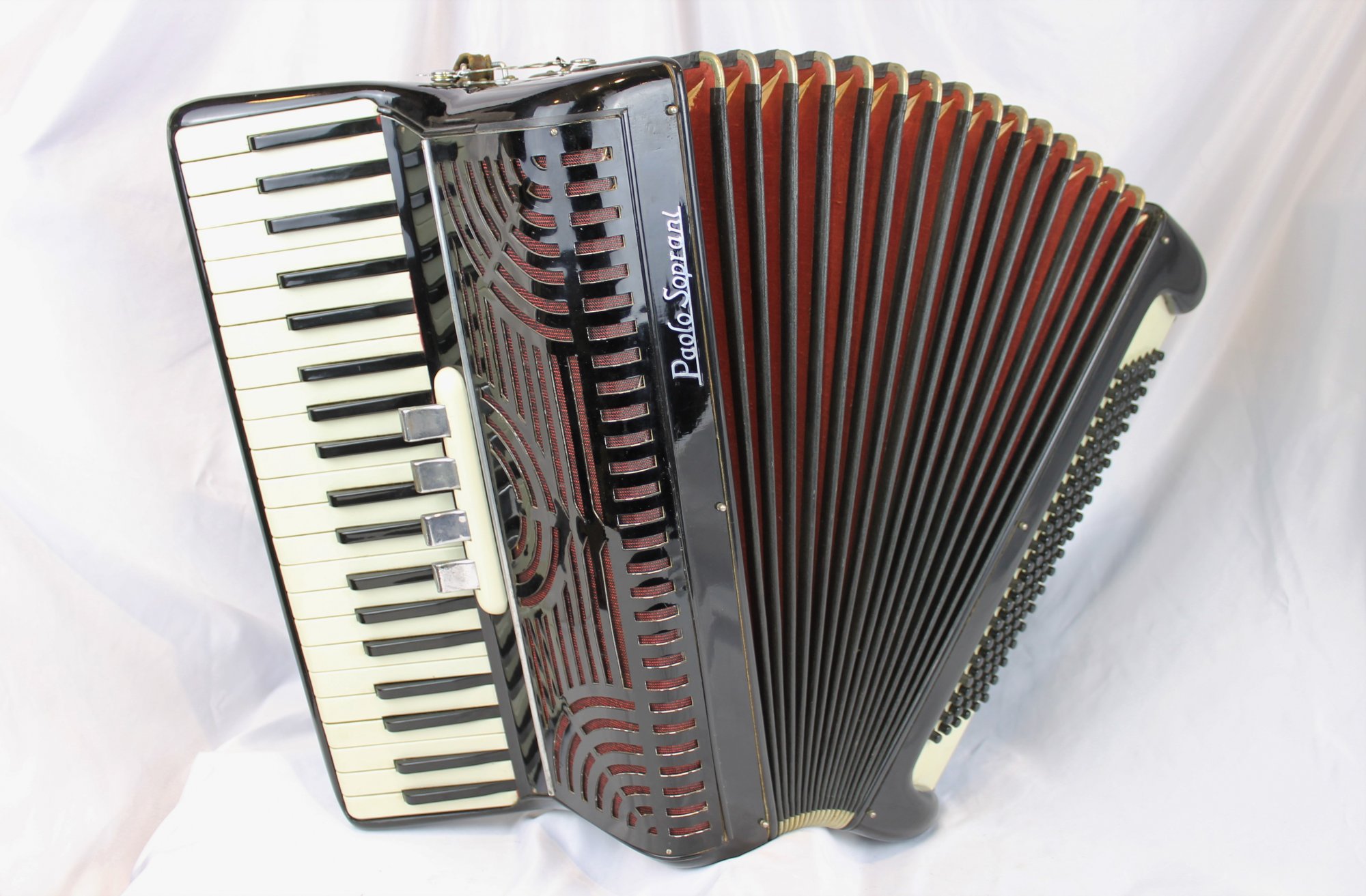 4267 - Black Paolo Soprani Piano Accordion LMM 41 120