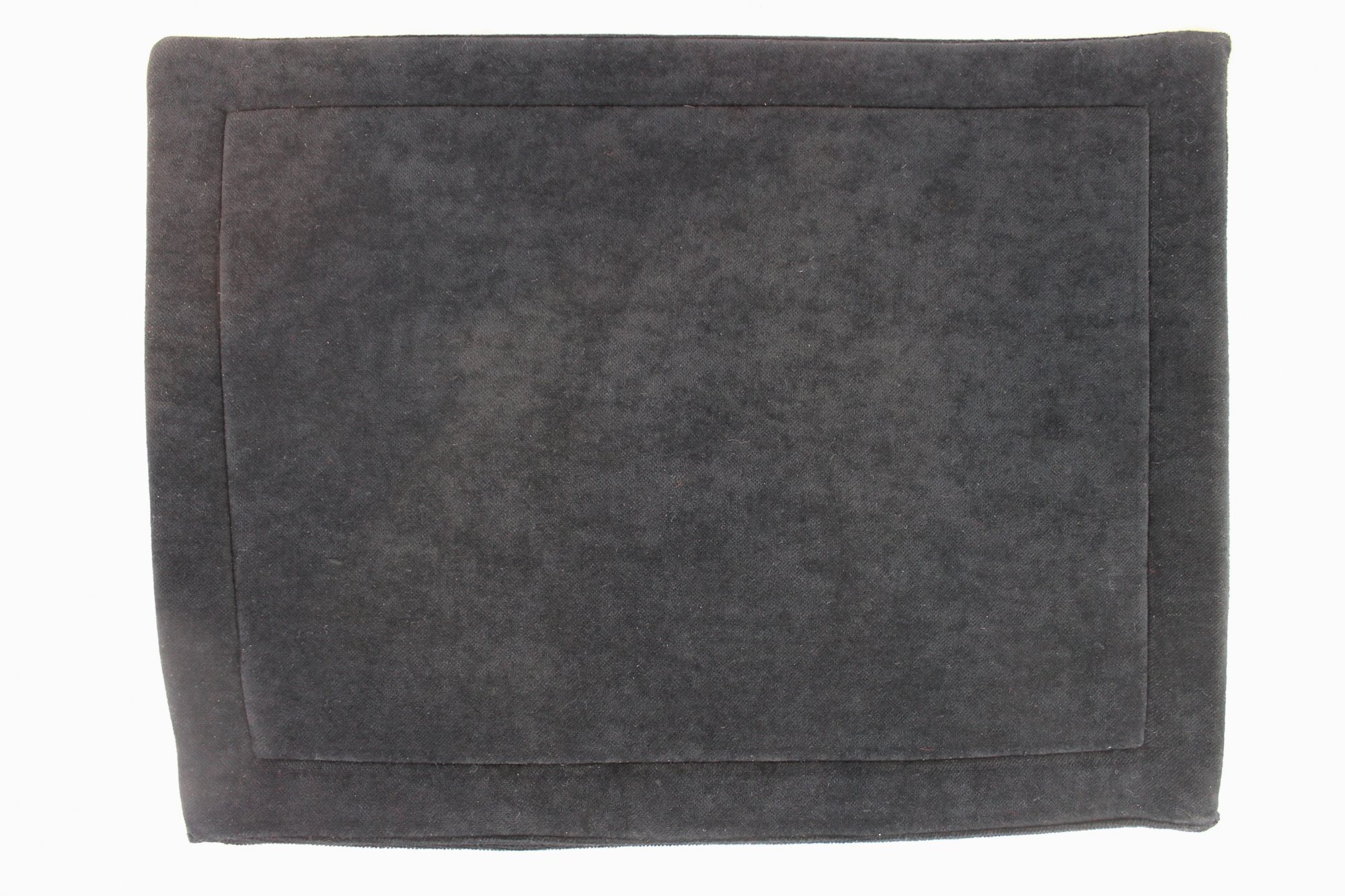 NEW Black Velour Accordion Back Pad Width (20in/51cm) Length (14.5in/37cm)