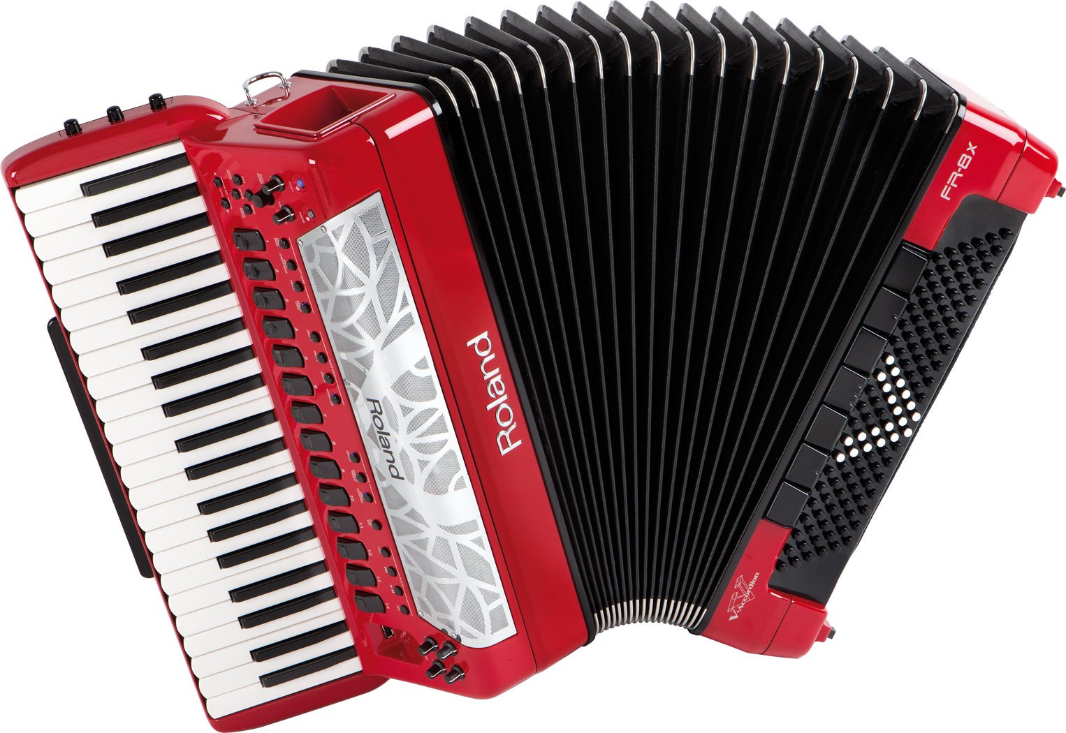 NEW Red Roland FR-8X-RD Digital Piano Accordion 41 120 - 761294503522