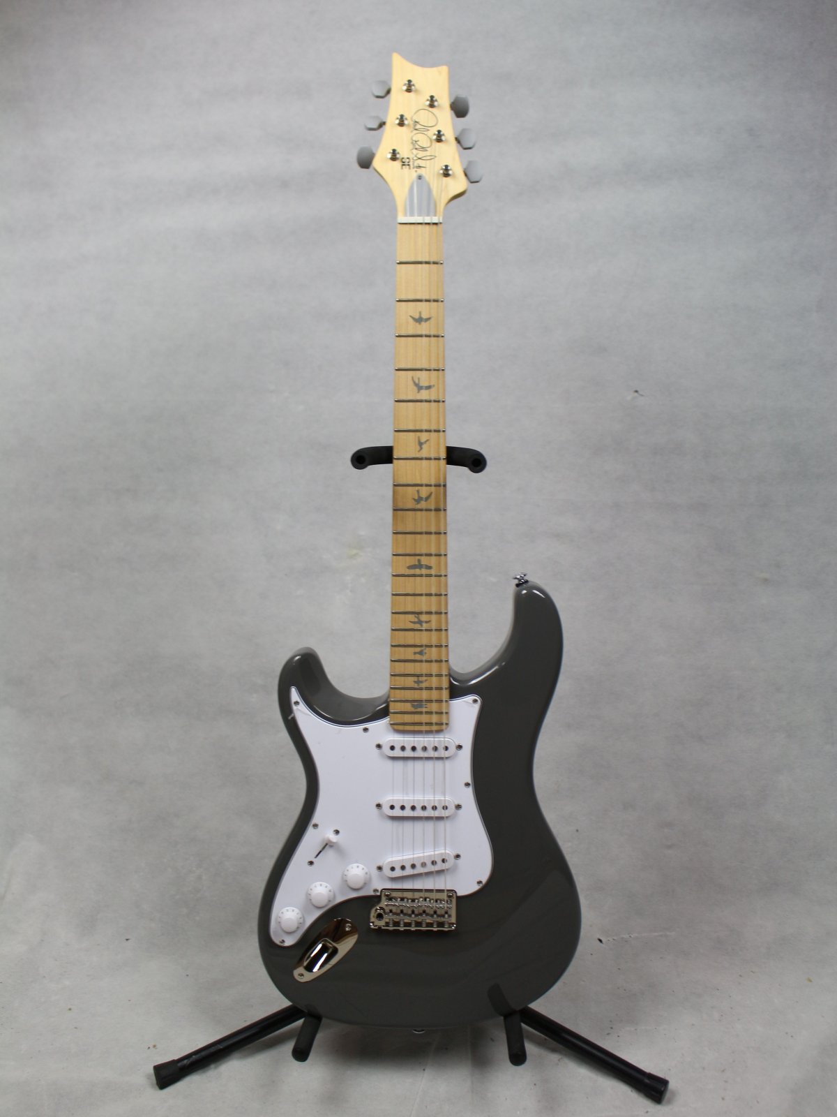 PRS SE Left Handed Silver Sky Overland Gray Maple Fingerboard w/bag ...