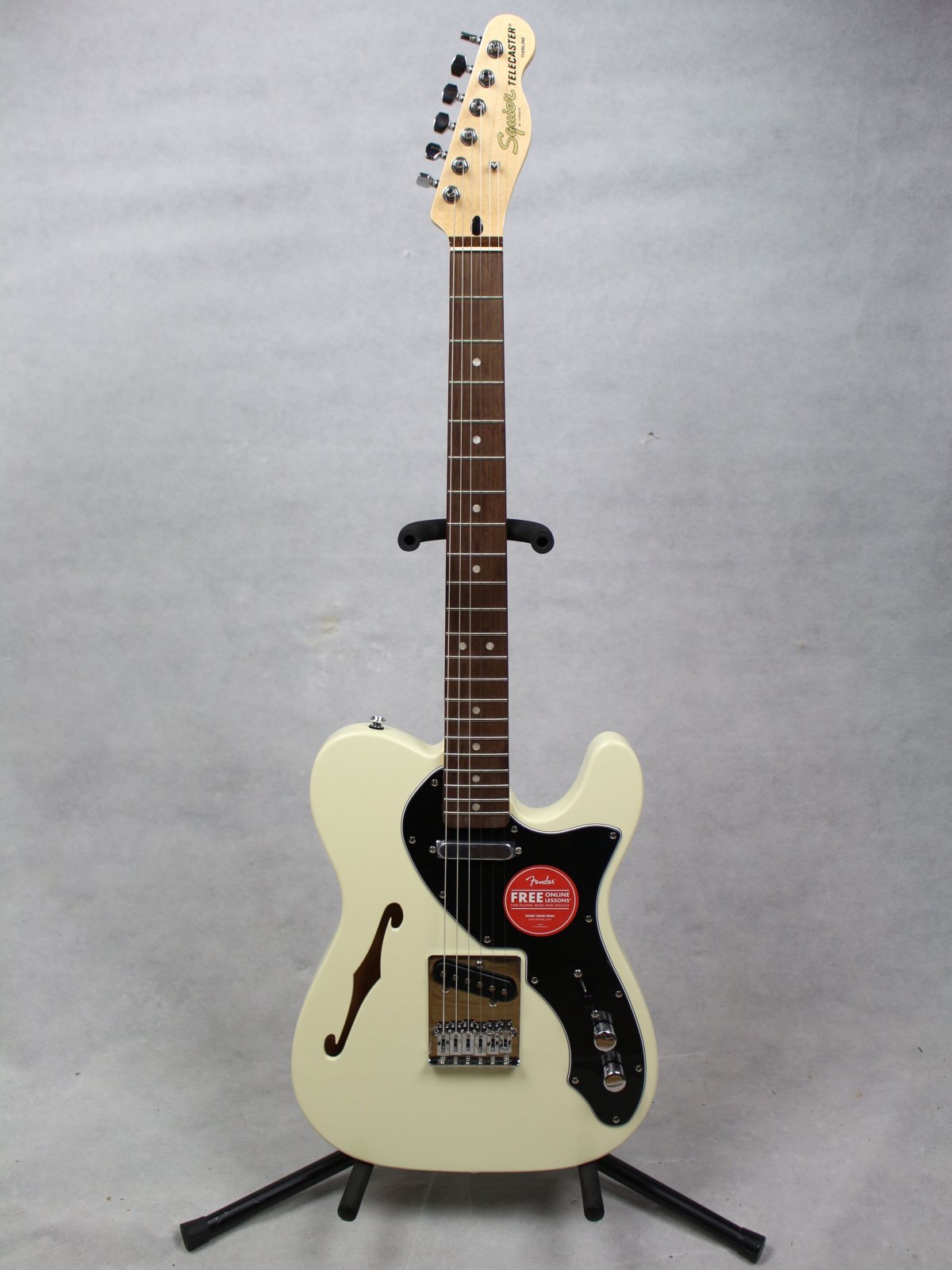 Fender Squier Affinity Telecaster Thinline Laurel Fingerboard, Olympic ...