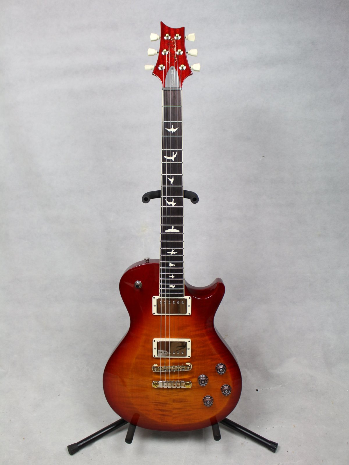 PRS S2 McCarty 594 Singlecut Dark Cherry Burst w/bag - 825362032151