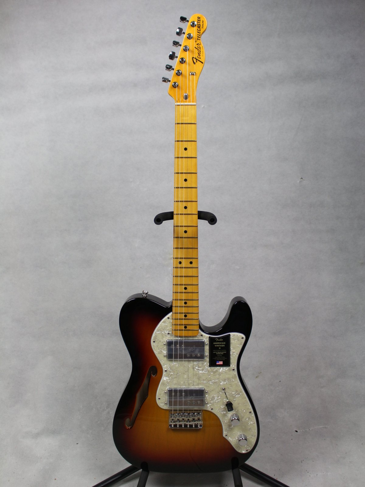 Fender American Vintage II 1972 Thinline Telecaster 3-Color Sunburst w ...