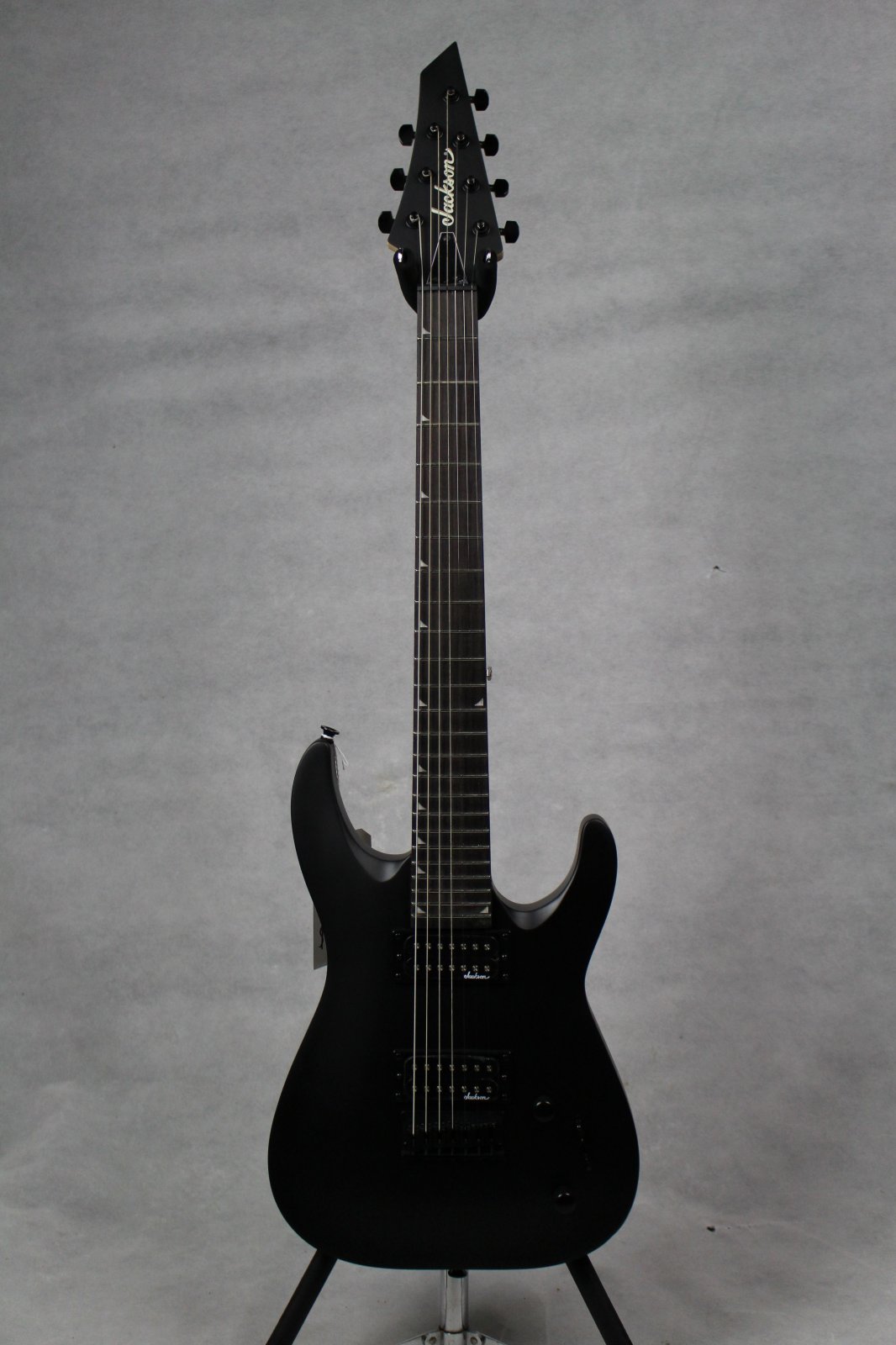 Jackson JS Series Dinky Arch Top JS22-7 DKA HT, Satin Black - 885978986651