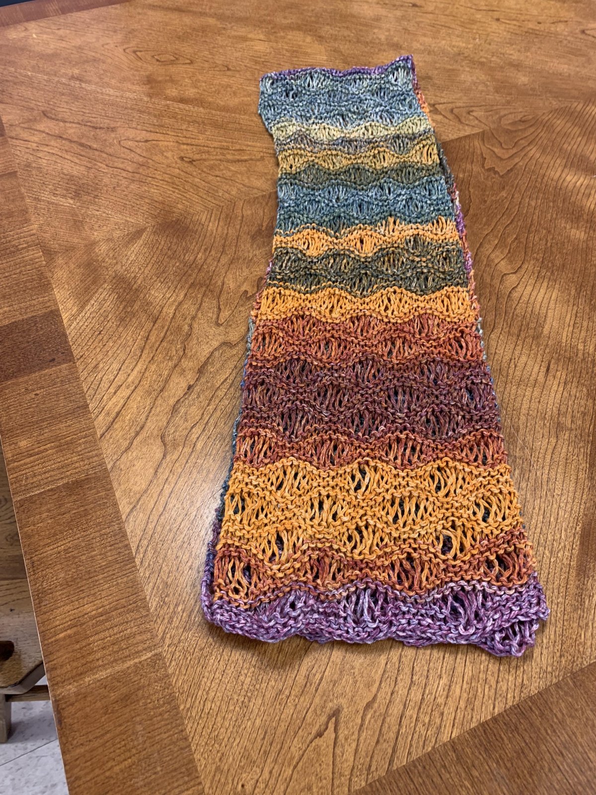 Ocean Waves Scarf