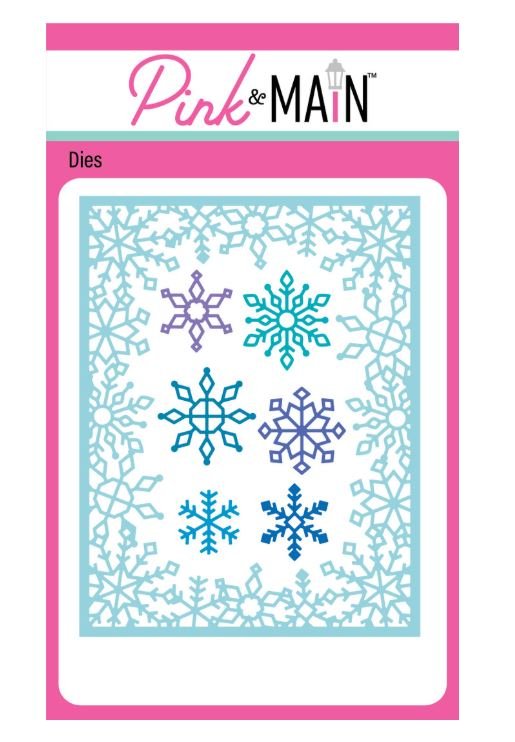 Pink & Main Die-Snowflake Frame