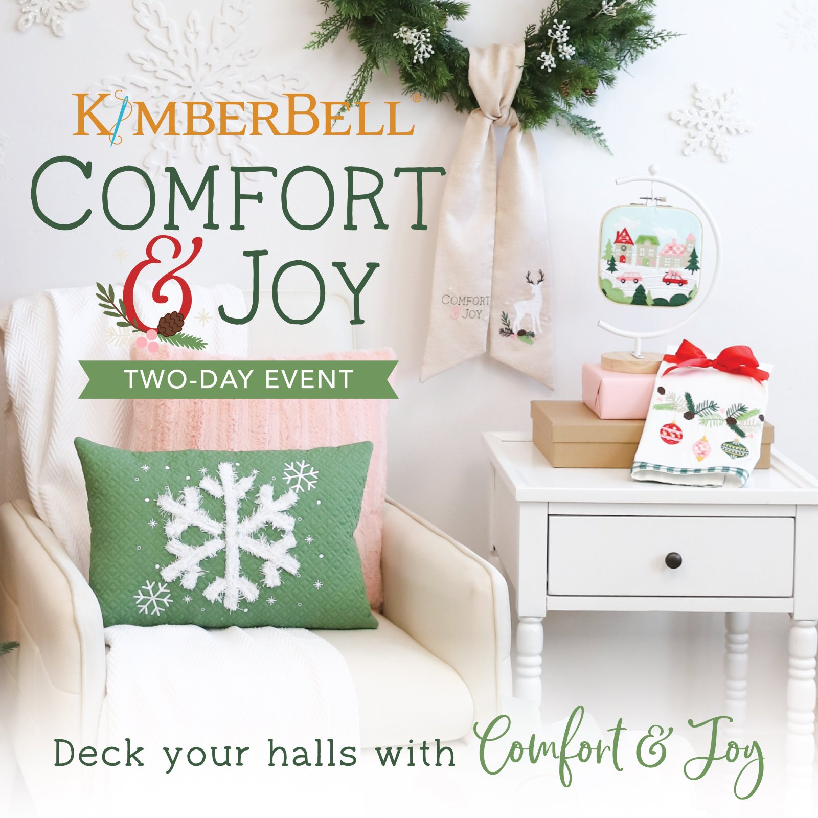 Kimberbell's Comfort & Joy Two-Day Event: In-Store (Oct 31-Nov1,2025