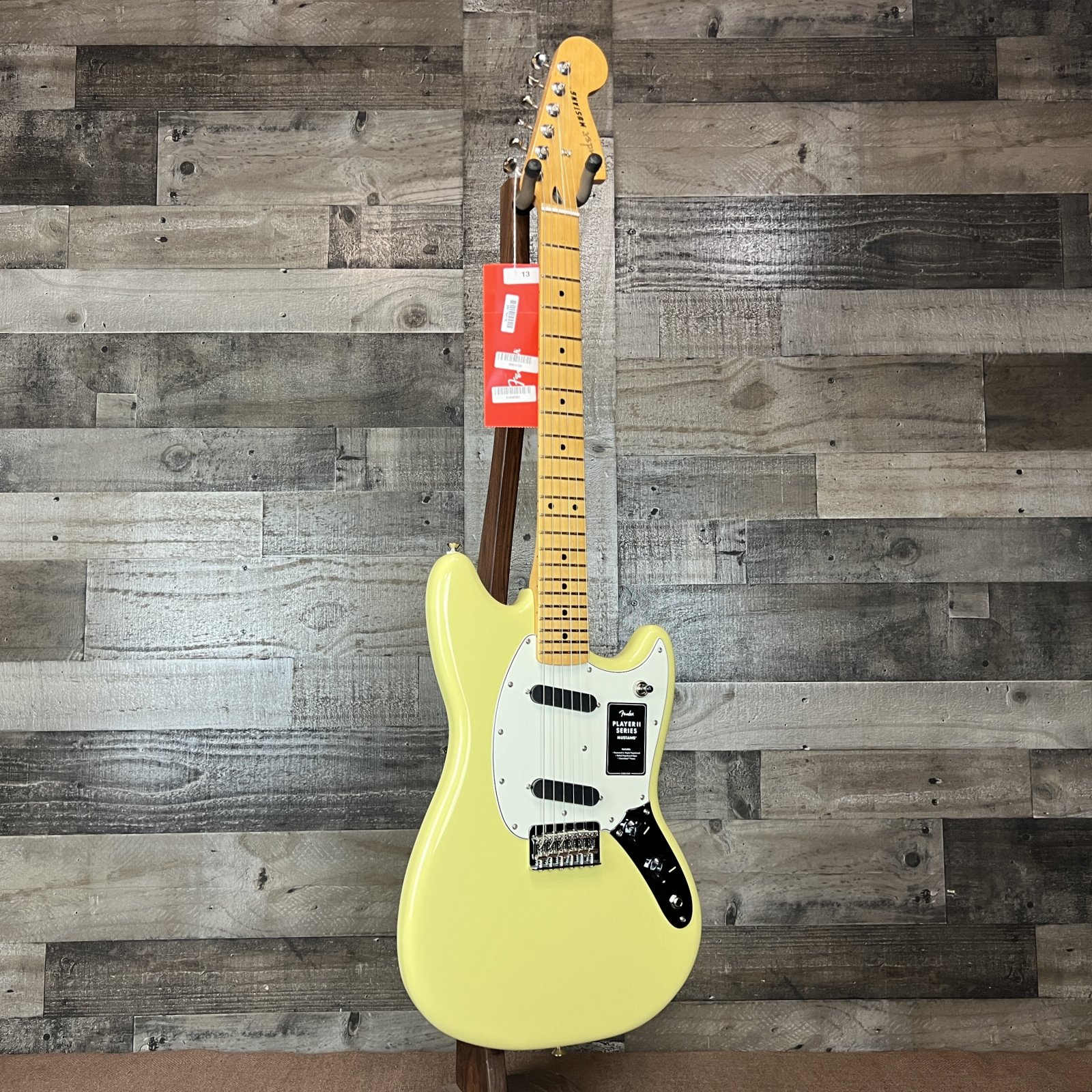 Fender Player II Mustang - Hialeah Yellow with Maple Fingerboard ...