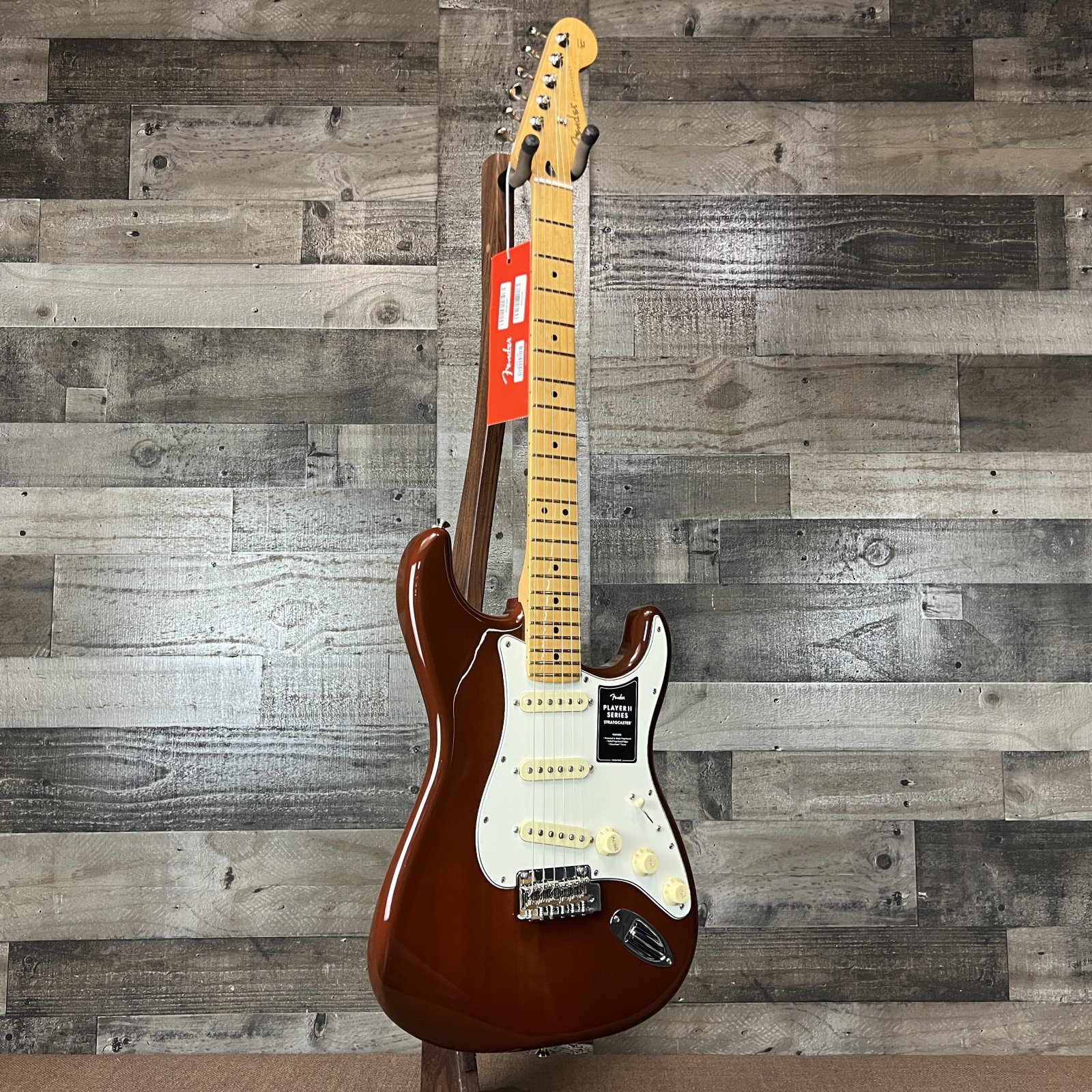 Fender Player II Stratocaster Electric Guitar - Transparent Mocha Burst ...