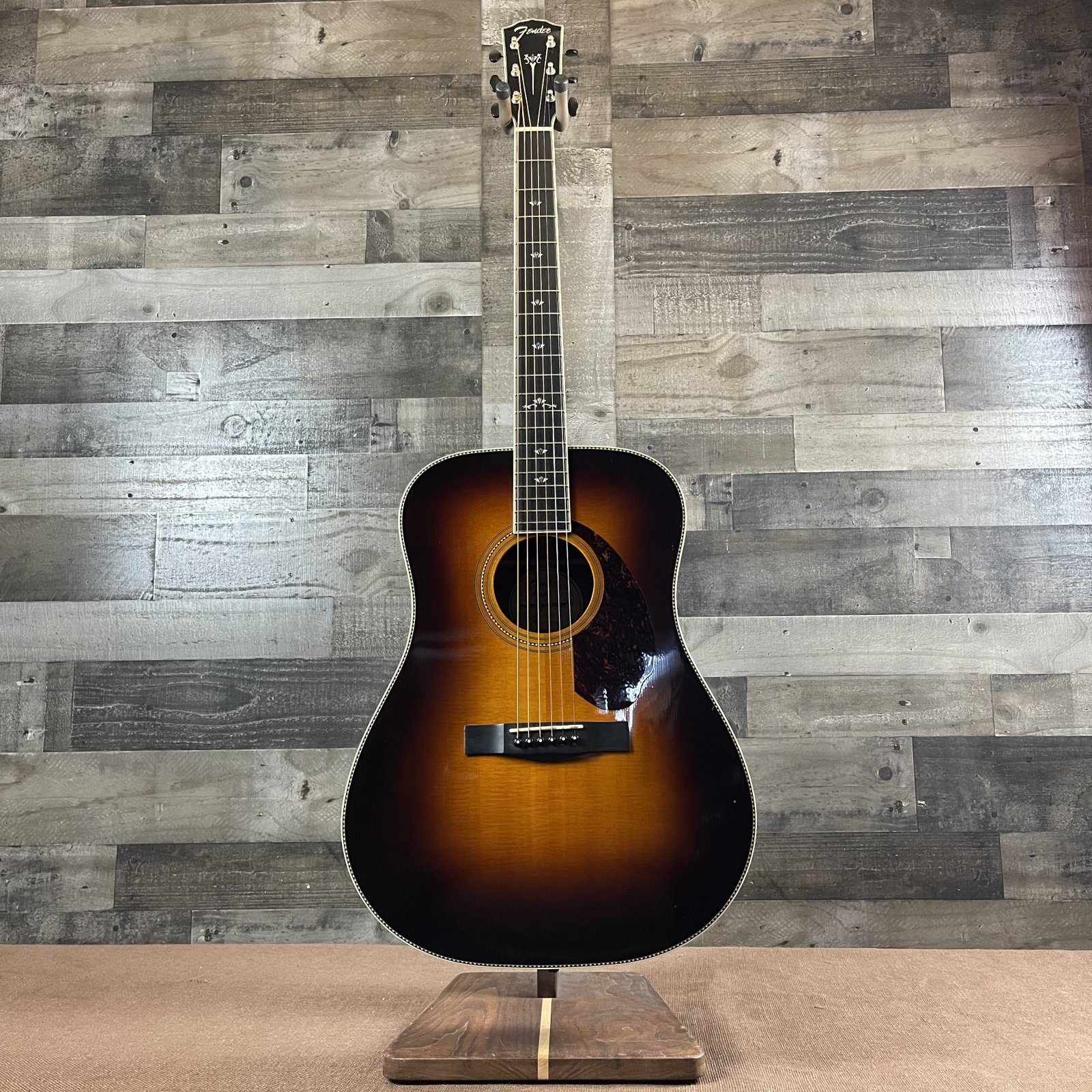 Fender Paramount Rosewood Dreadnaught Acoustic Guitar - Sunburst ...