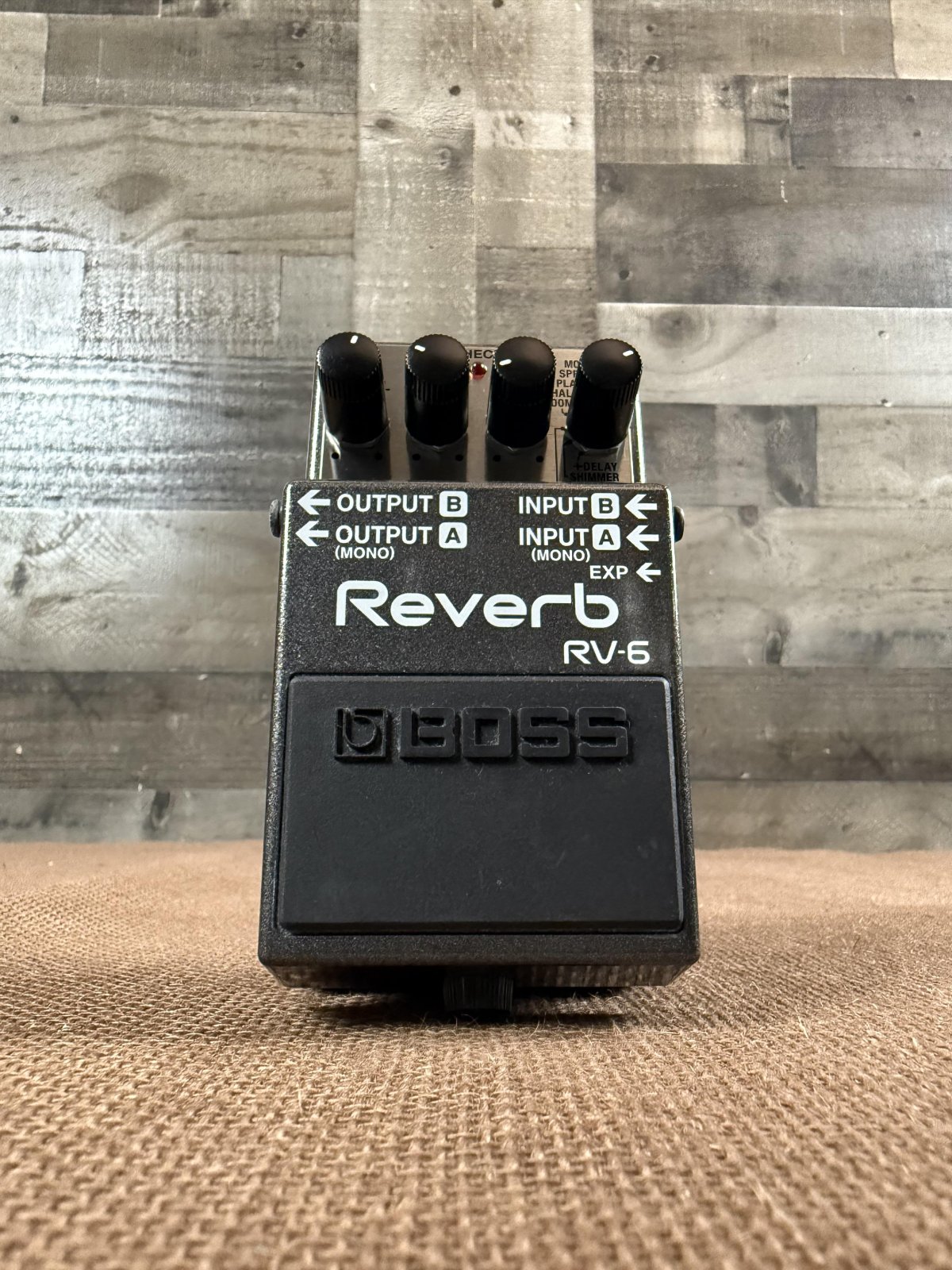 Boss RV-6 Reverb Guitar Pedal - 062515414706