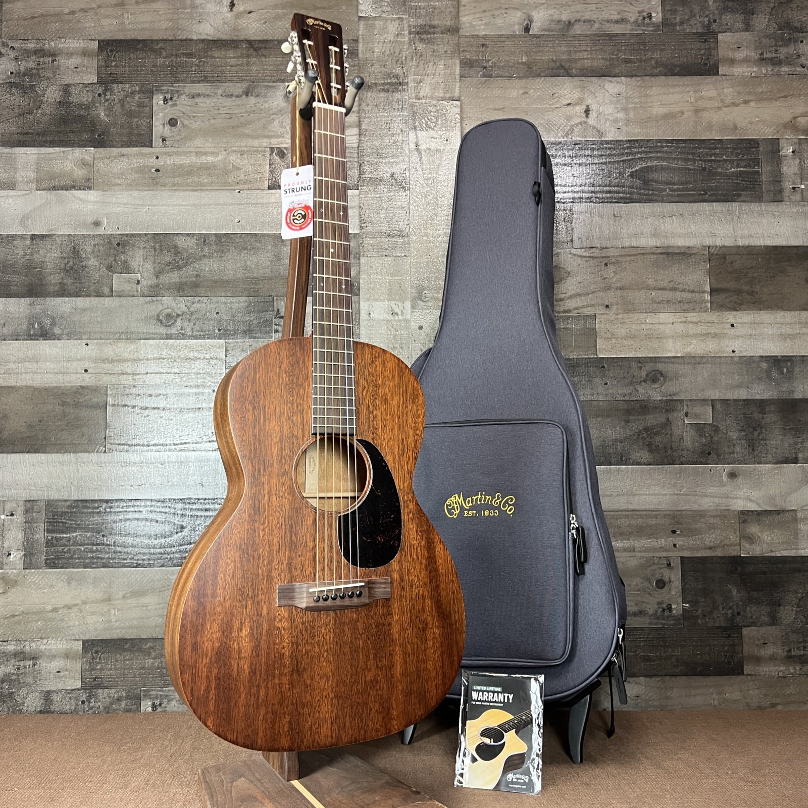 Martin 000-15SM Acoustic Guitar - Mahogany w/ Martin Deluxe Gig Bag ...