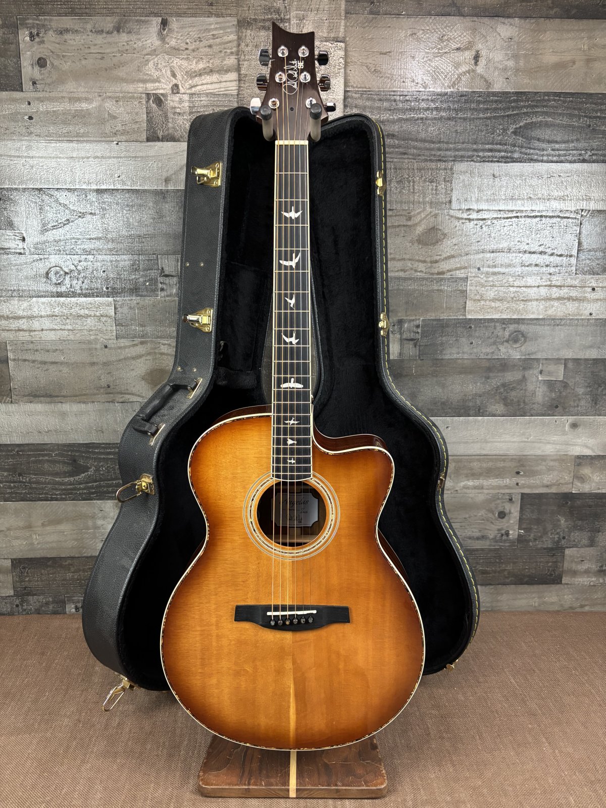 Paul Reed Smith A40ETS Angelus Acoustic/Electric Guitar - Tobacco ...