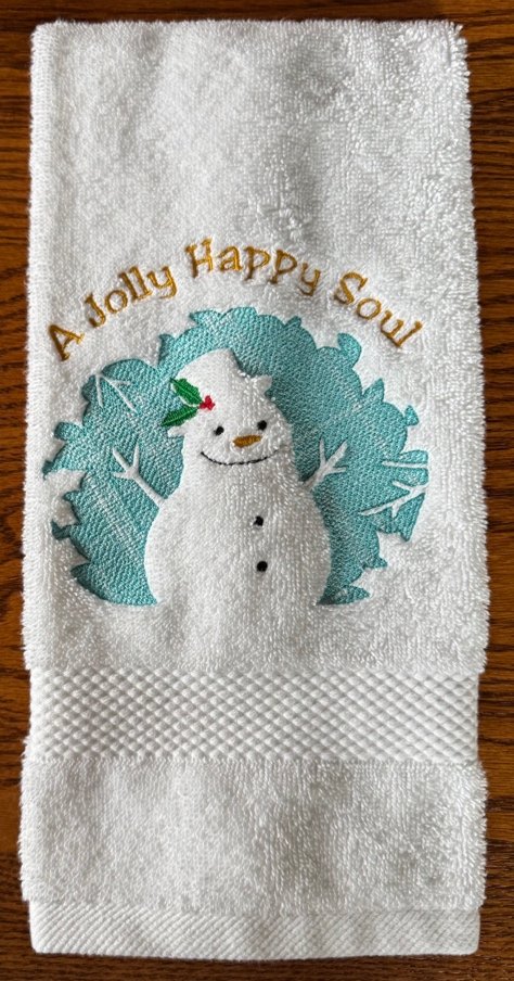 Embossed Tea Towel Class