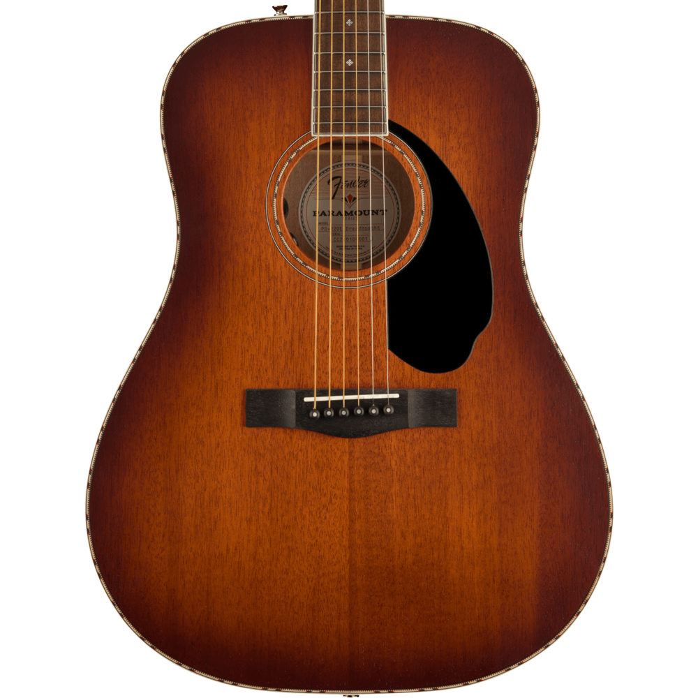 Fender Paramount PD-220E Acoustic-Electric Guitar - 885978742851