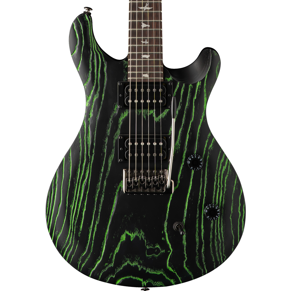 PRS SE Swamp Ash CE 24 Sandblasted LTD - Green - 825362186007