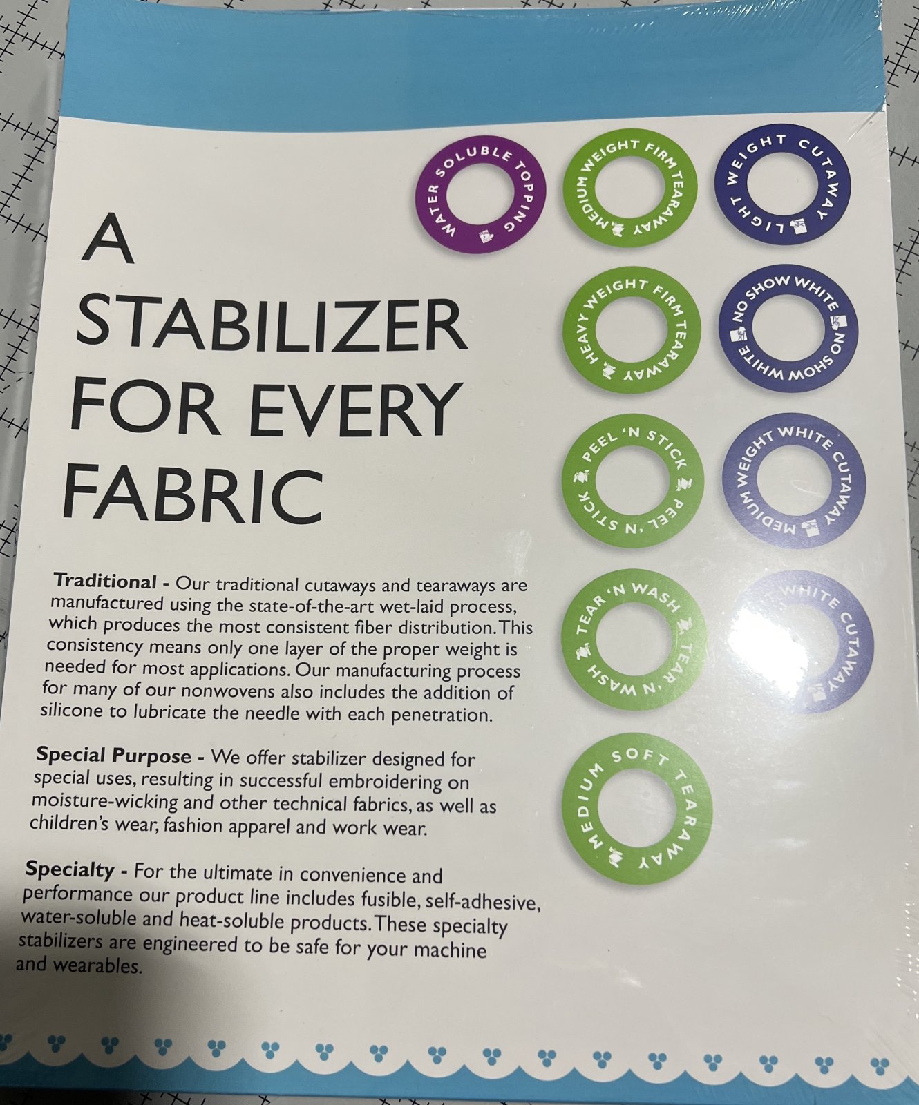 Dime A Stabilizer For Every Fabric Sample Book dime-a-stabilizer-for-every-fabric-sample-book
