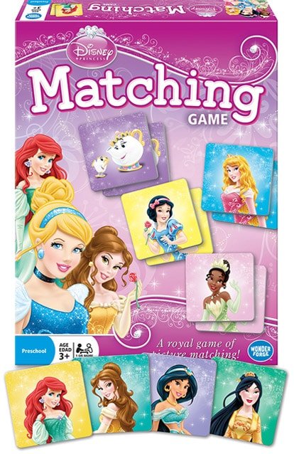 Disney Princess Matching Game - 810558012901