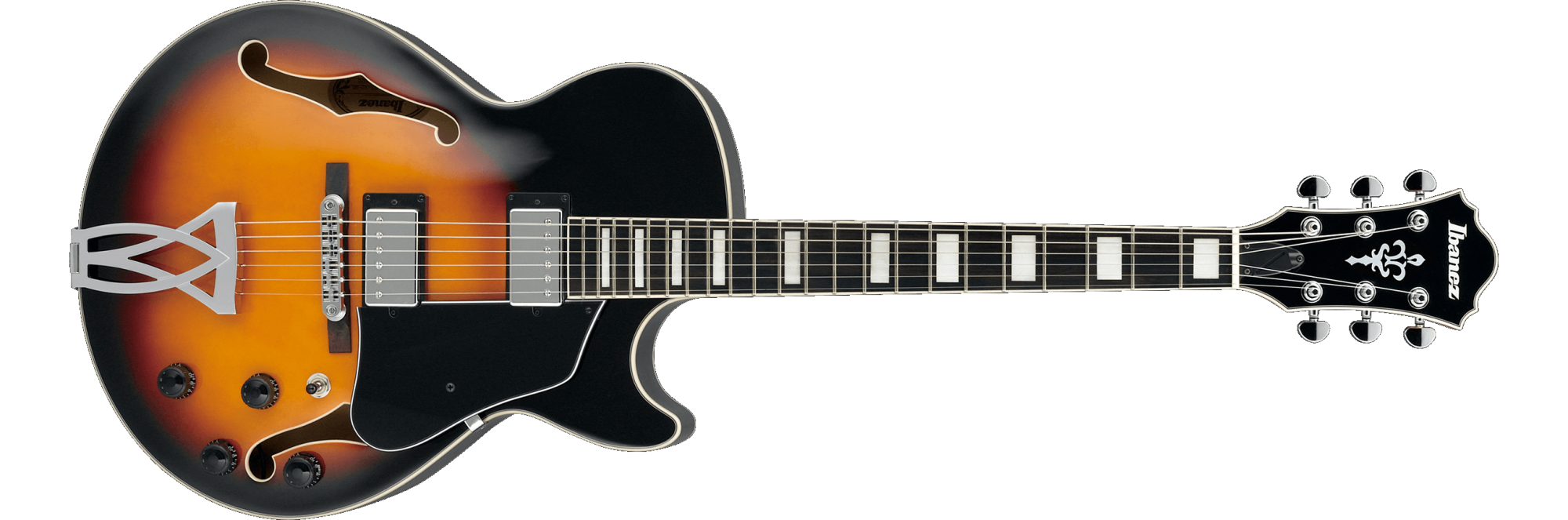 Ibanez AG75-BS Artcore Hollowbody Electric Guitar - 606559215300