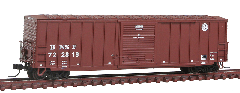 Atlas Model Railroad 50001294 / N Scale BNSF 50' ACF PD Ribside Box N ...