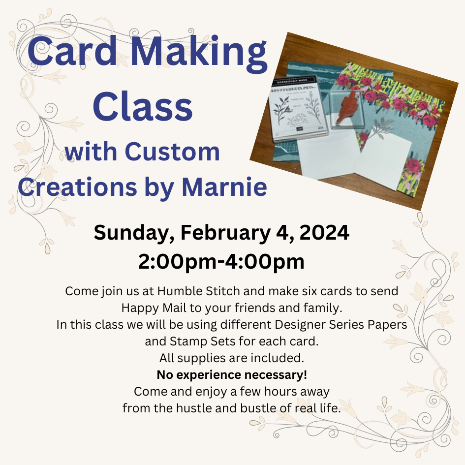 Card Making with Marnie