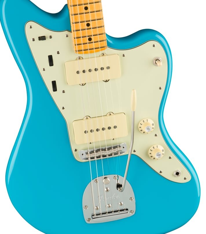 Fender American Professional II Jazzmaster In Miami Blue with a Maple ...