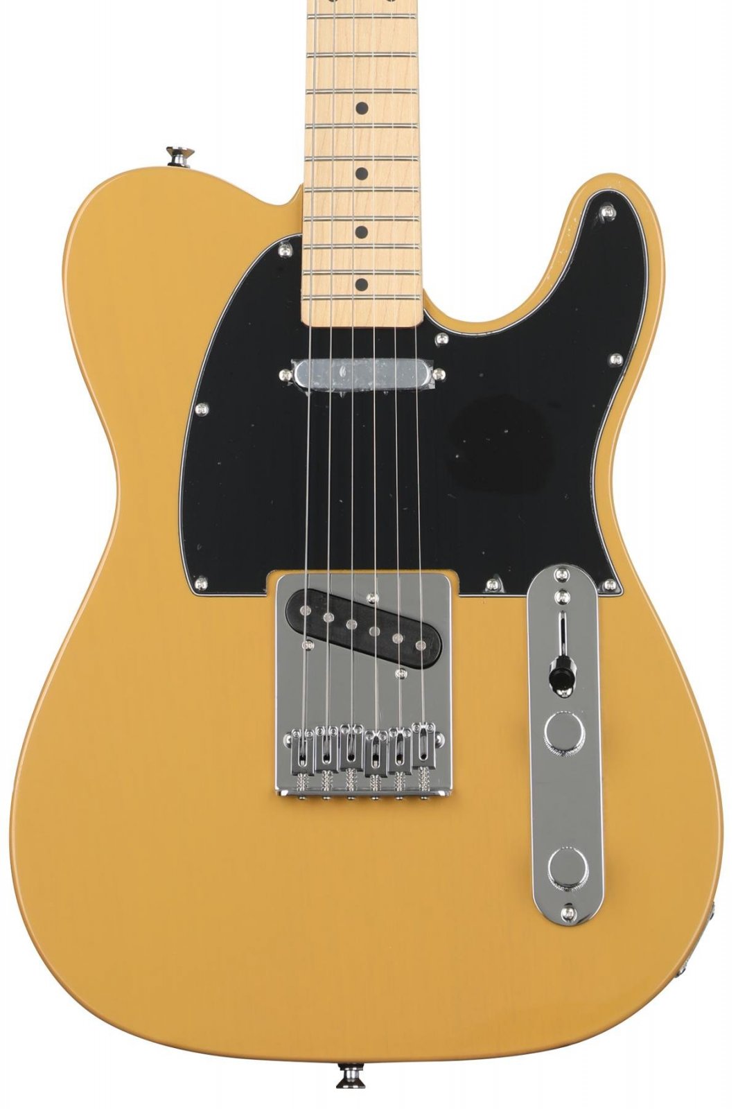 Fender Squire Affinity Telecaster in Butterscotch Blond with a Maple ...
