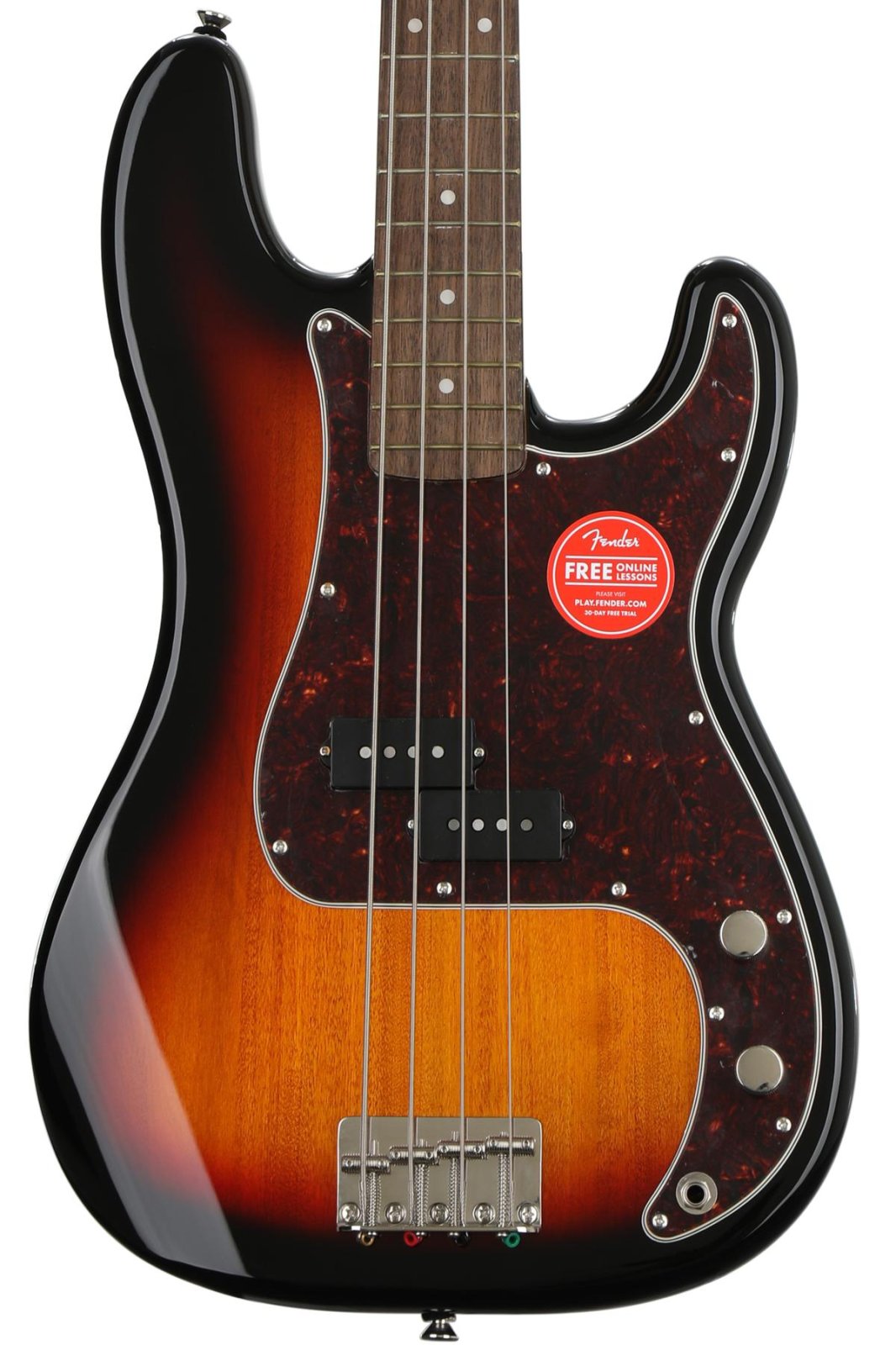 Fender Squire Classic Vibe '60S Precision Bass in Sunburst - 885978064878
