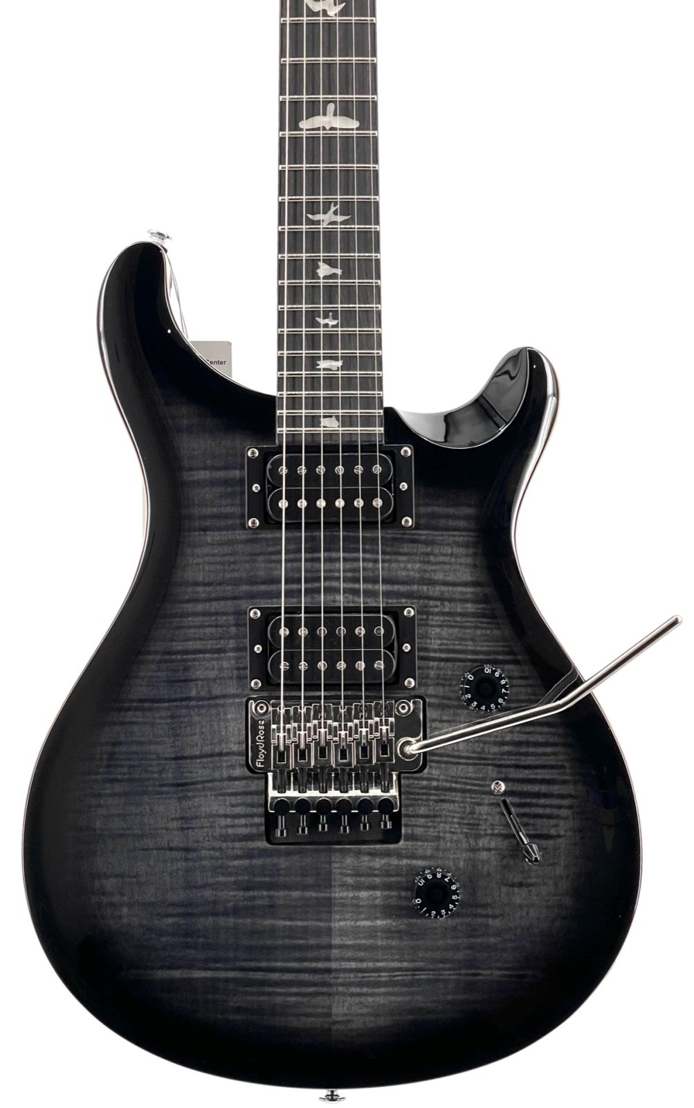 PRS SE Floyd Rose Custom 24 in Charcoal Burst with gig bag