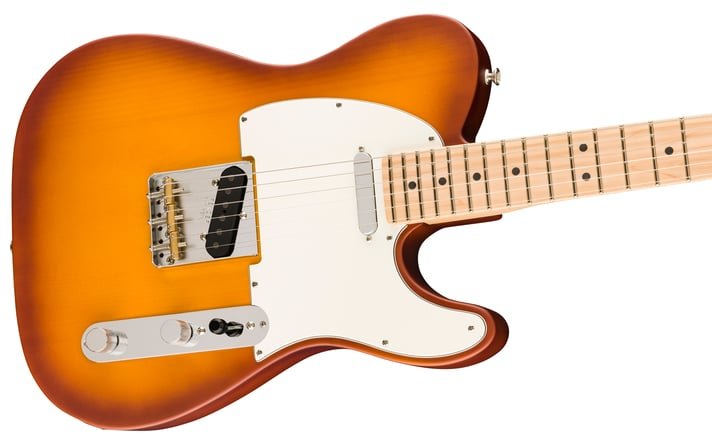 Fender American Performer Timber Telecaster Limited Edition in Honey ...