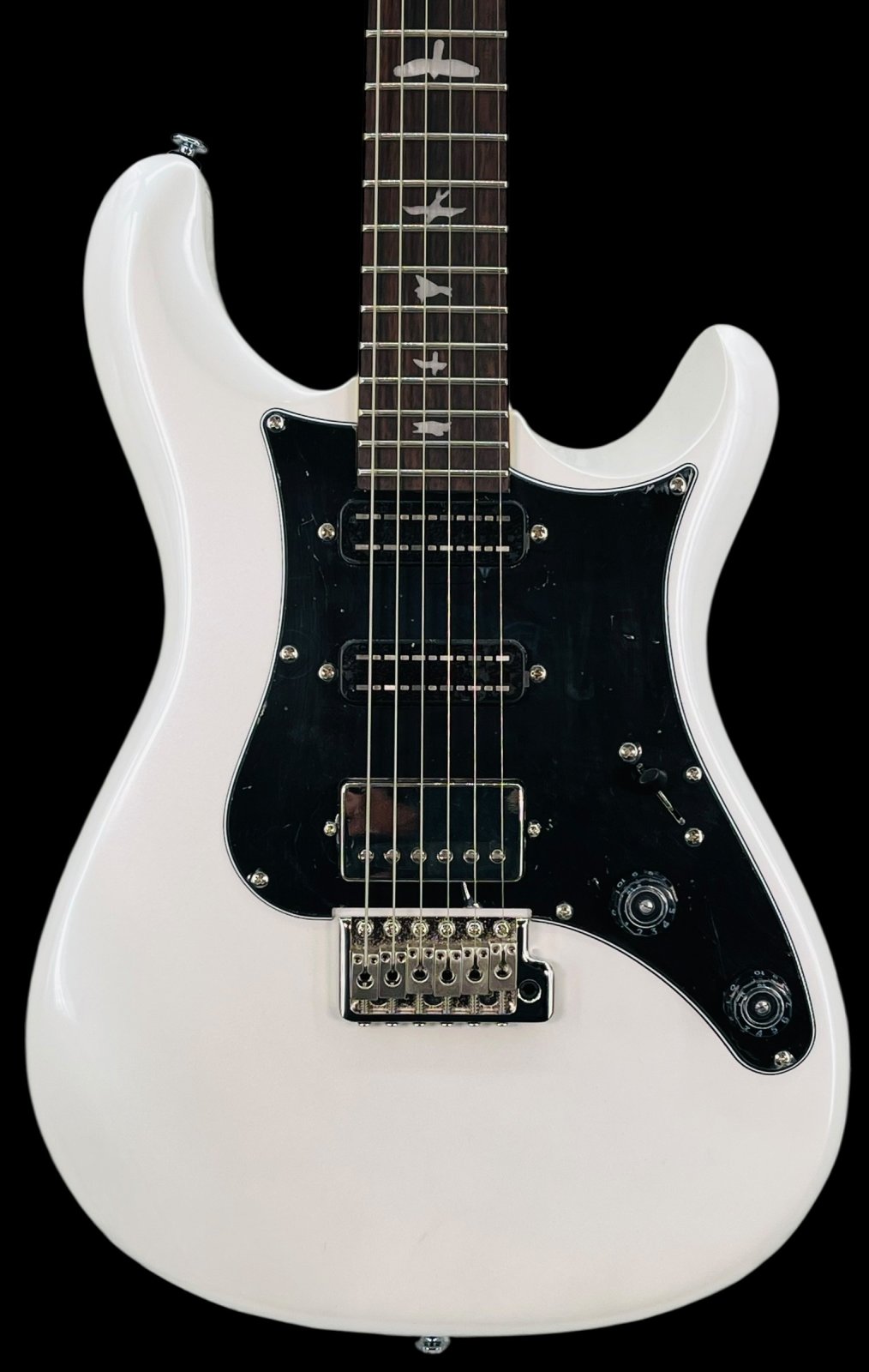 PRS SE Studio Standard in White Pearl with Gig Bag - 825362183044