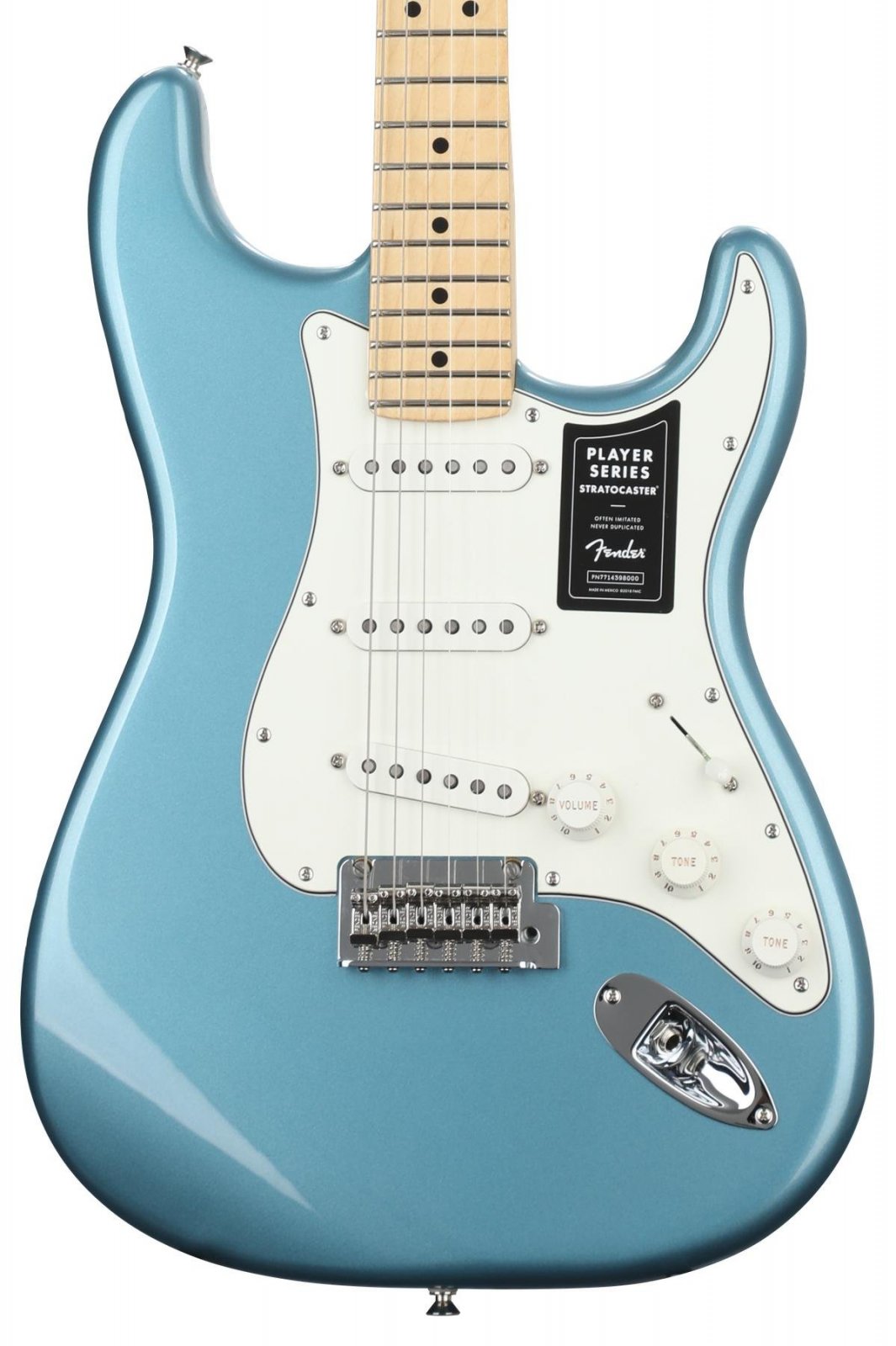 Fender Player Strat with a Maple Neck in Tidepool see in store for sale ...