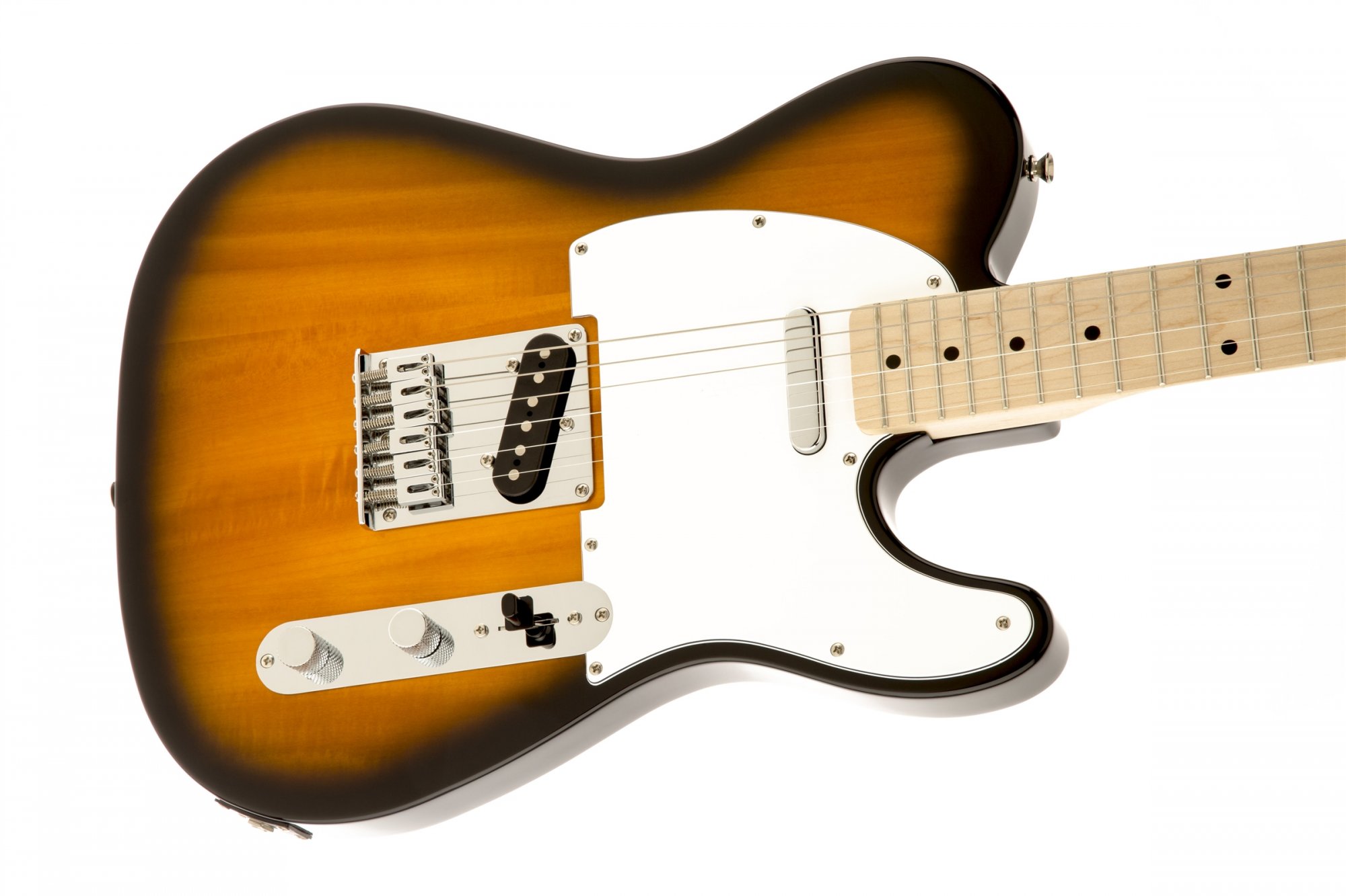 Fender Squire Affinity Telecaster in Sunburst with a Maple Neck ...