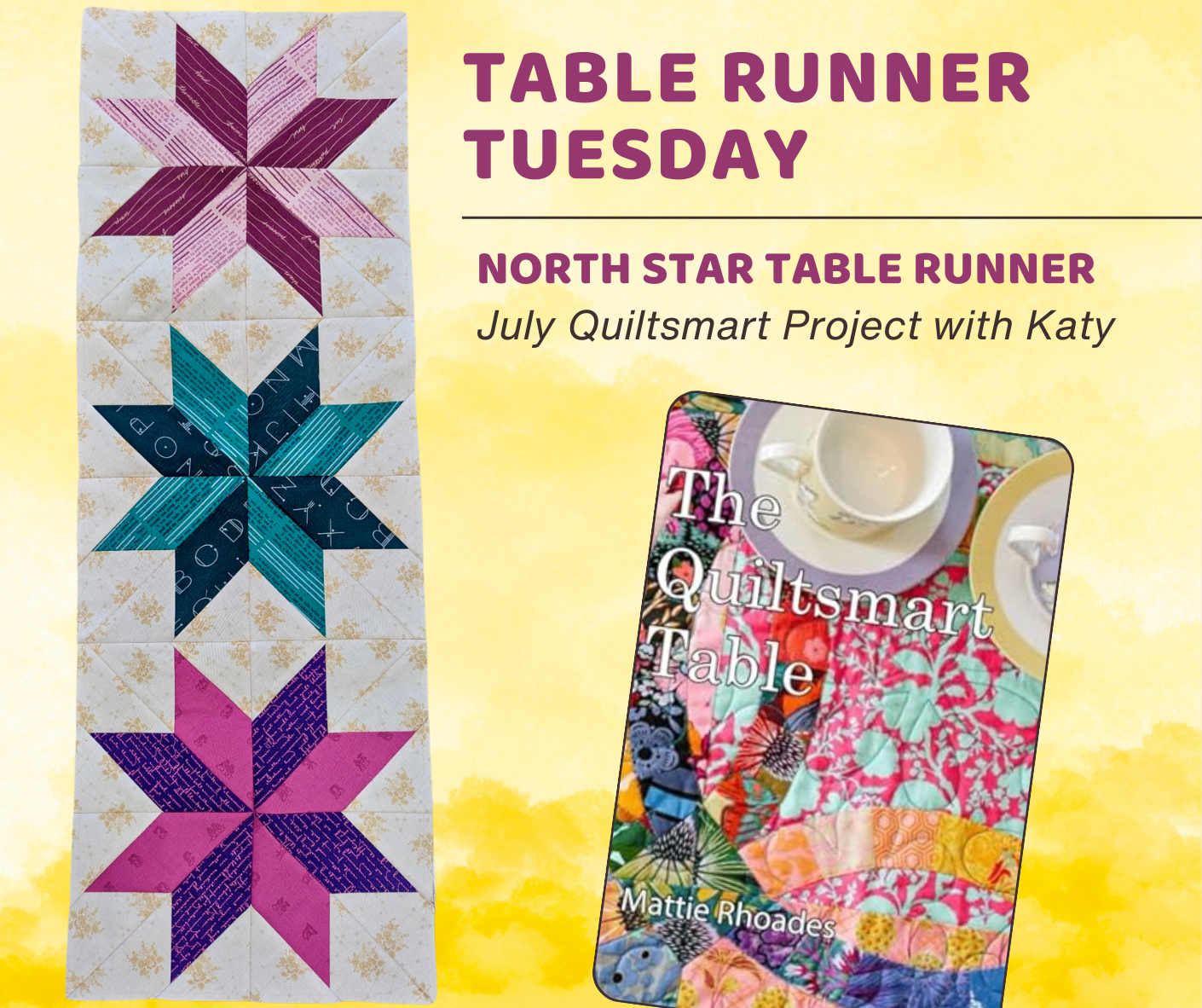 Table Runner Tuesday with Katy - North Star Table Runner